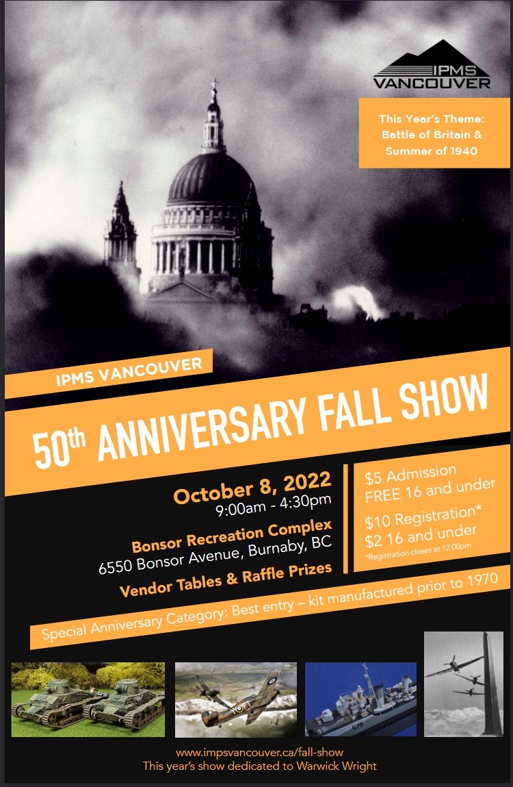 IPMS Vancouver 50th Anniversary Fall Show - IPMS Canada